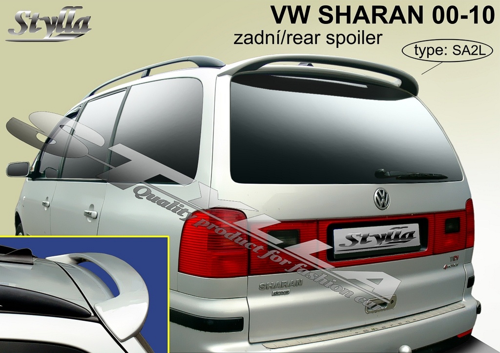 Stylla spoiler zadních dveří VW Sharan (2001 - 2010) - Reviloshop